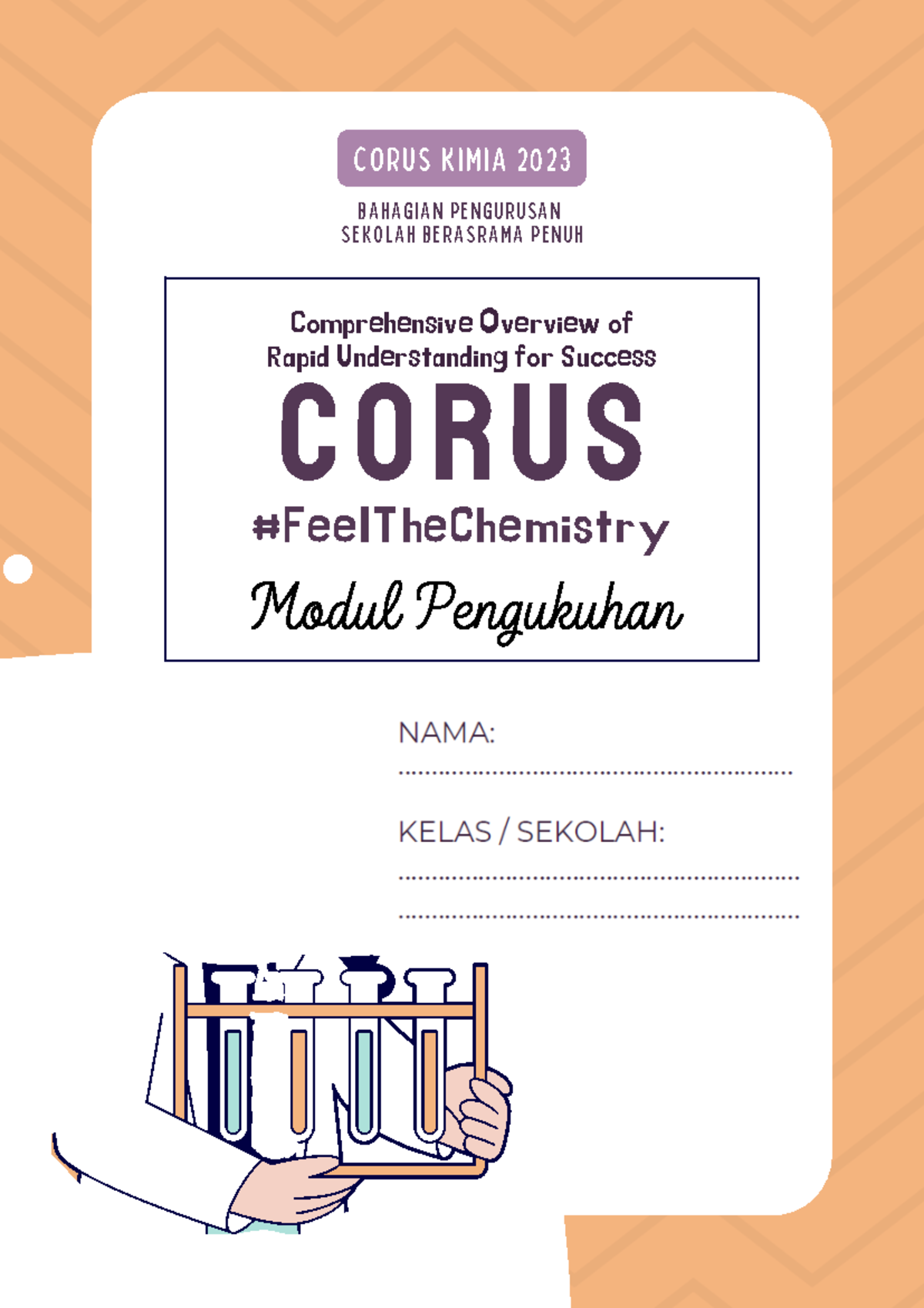Modul Pengukuhan Corus Kimia 2023 - C O R U S CORUS KIMIA 2023 BAHAGIAN ...