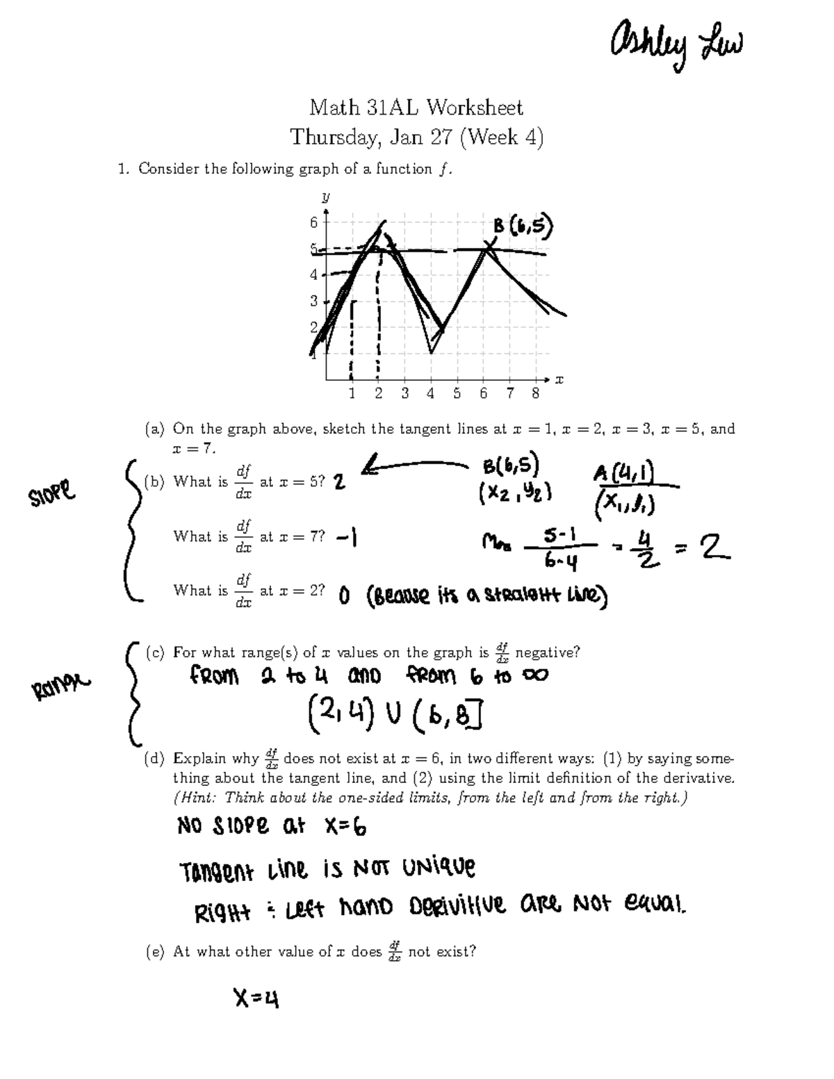Worksheet for Math 31AL #8 - Math 31AL Worksheet Thursday, Jan 27 (Week ...