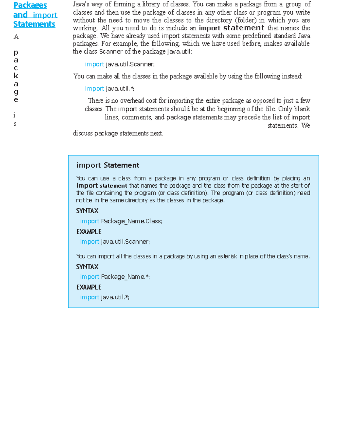 Packages And Import Statements Packages And Import Statements A P A C K A G E I S Java S Way