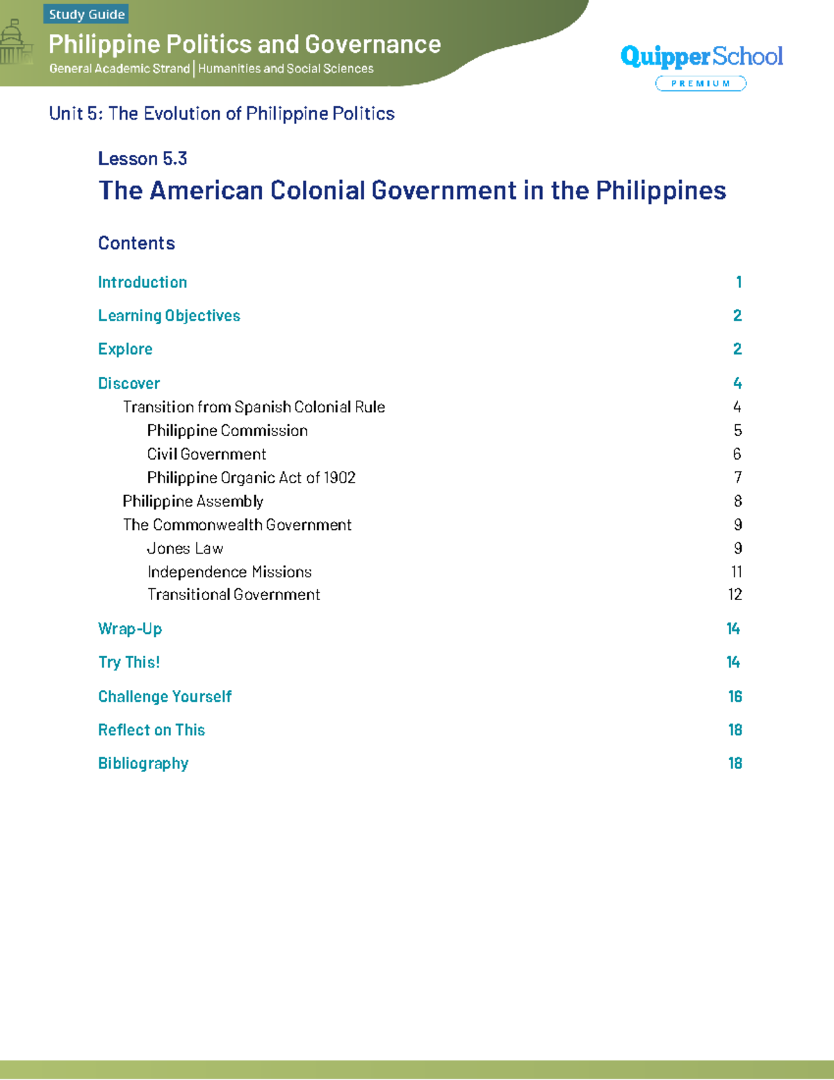 PPG 11 12 Q1 0503 SG-DONE - The American Colonial Government in the ...