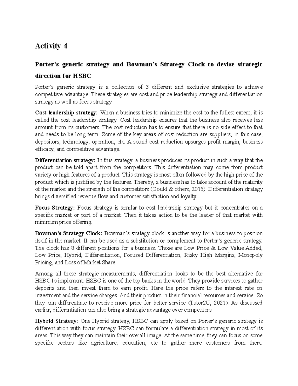 Activity 4 - I have given my best to make this assignment worthwhile to ...