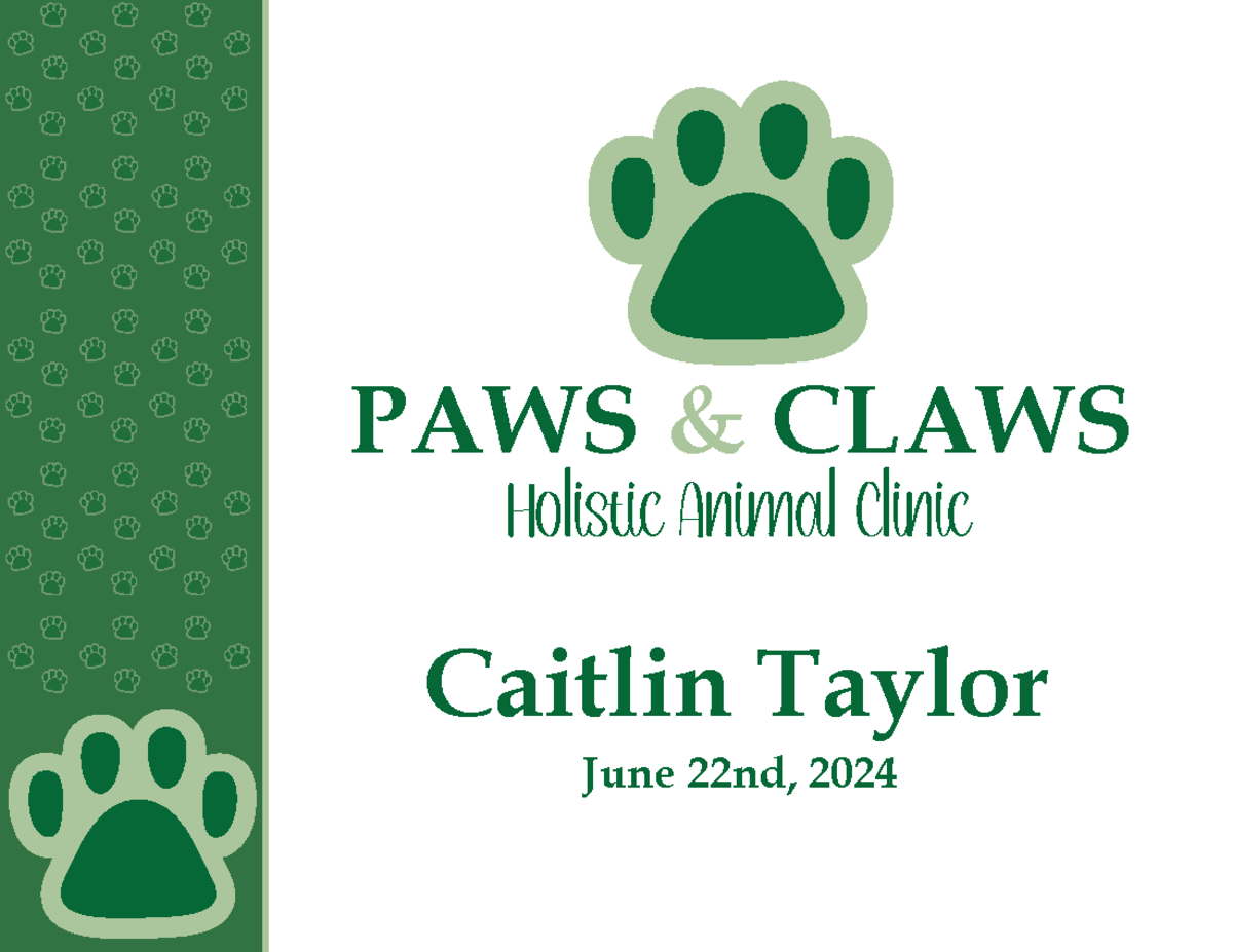 Portfolio - Final Project COM230 FINAL PROJECT - Holistic Animal Clinic ...