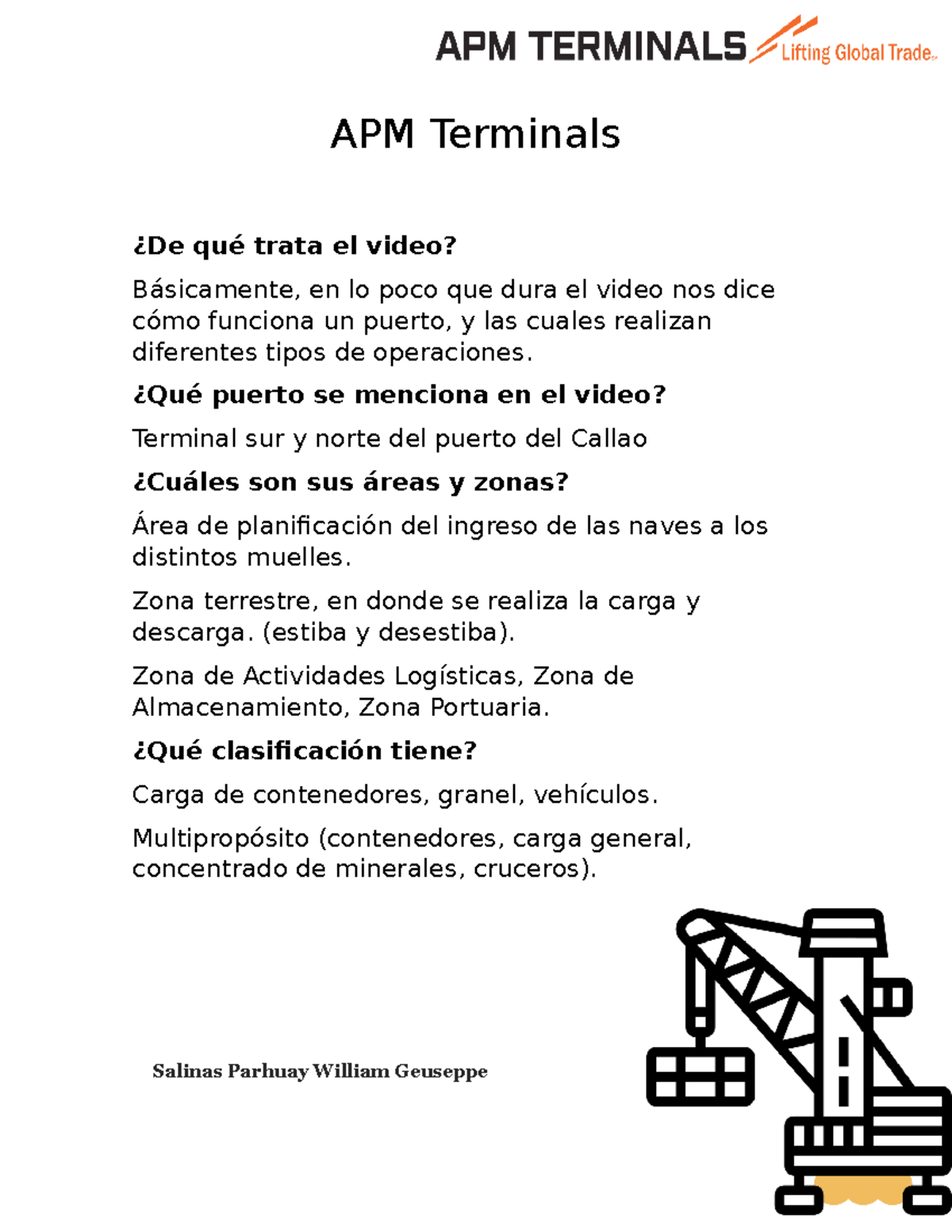 APM Terminals - wasaaaaaaa - APM Terminals ¿De qué trata el video ...