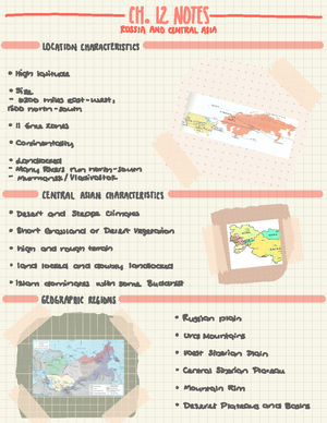Geography Ch. 14 Notes - Clt . 14 NOTES SUBSAHARAN AFRICA ####### WHY ...