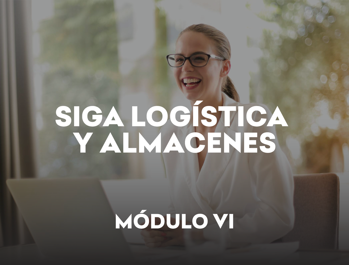 SIGA - Módulo 6 - siga modulo 6 - SIGA LOGÍSTICA Y ALMACENES MÓDULO VI ...