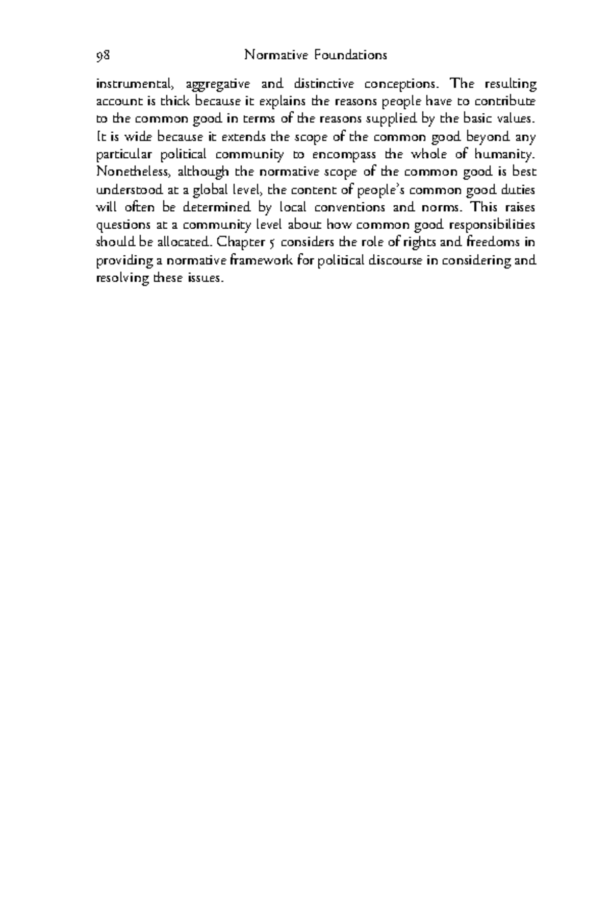 Zlib - n/a - instrumental, aggregative and distinctive conceptions. The ...