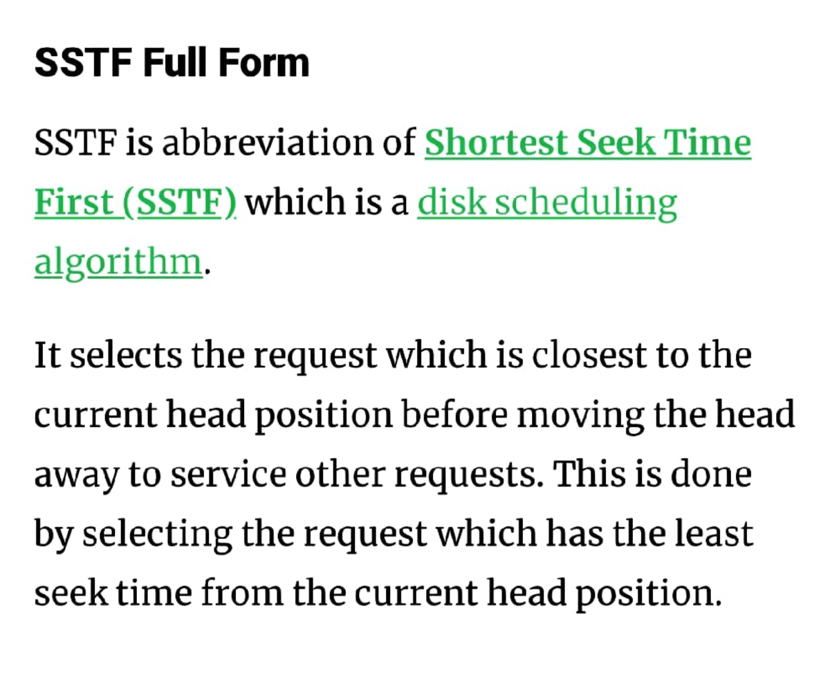 Adobe Scan 16-Jul-2022 - SSTF Full Form SSTF is abbreviation of ...