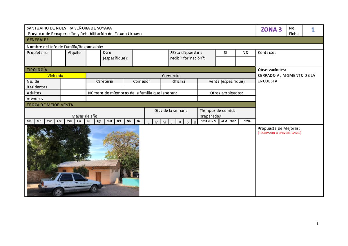 ZONA 3 - fichas - Warning: TT: undefined function: 32 Proyecto de Recuperación y Rehabilitación ...