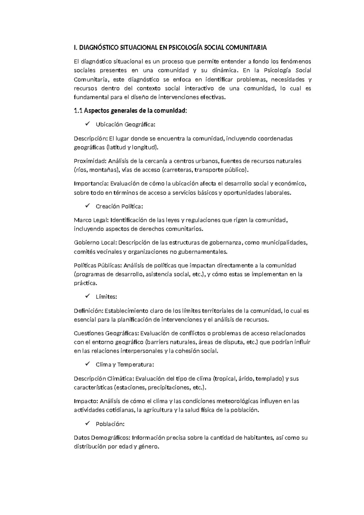 Estructura+DE+ Informe+DE+ Diagn%C3%93 Stico+ Situacional - I ...