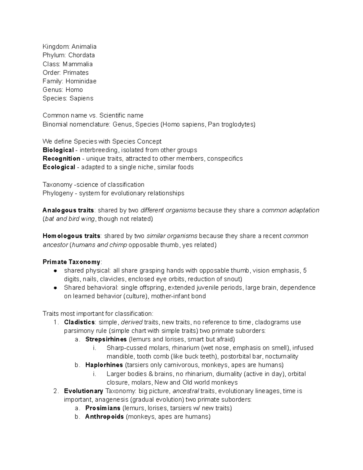 Lecture Notes, Lecture These Are Class Notes For Professor Pettit ...