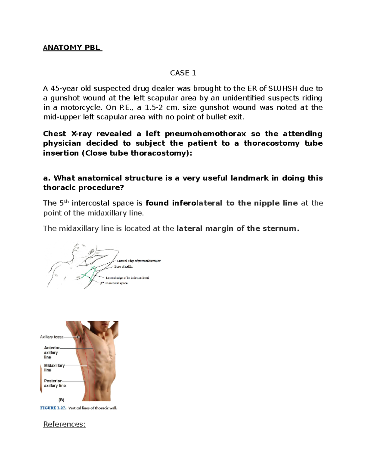 Anatomy Problem Based Learning 4 - ANATOMY PBL CASE 1 A 45-year old ...