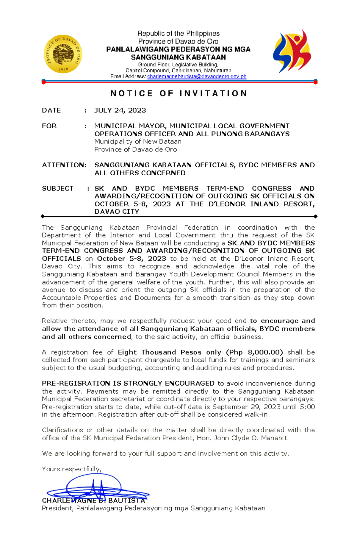 Notice-of-invitation-SKMF-New-Bataan - Republic of the Philippines ...