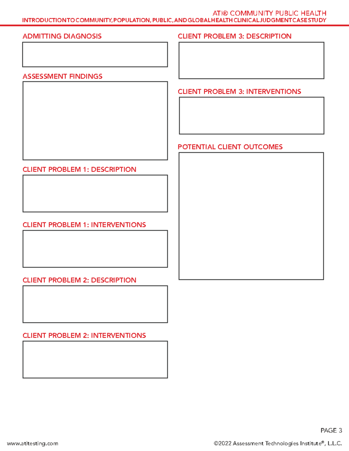 Module 1 Case Study Introduction Mto Community, Population, Public, and ...