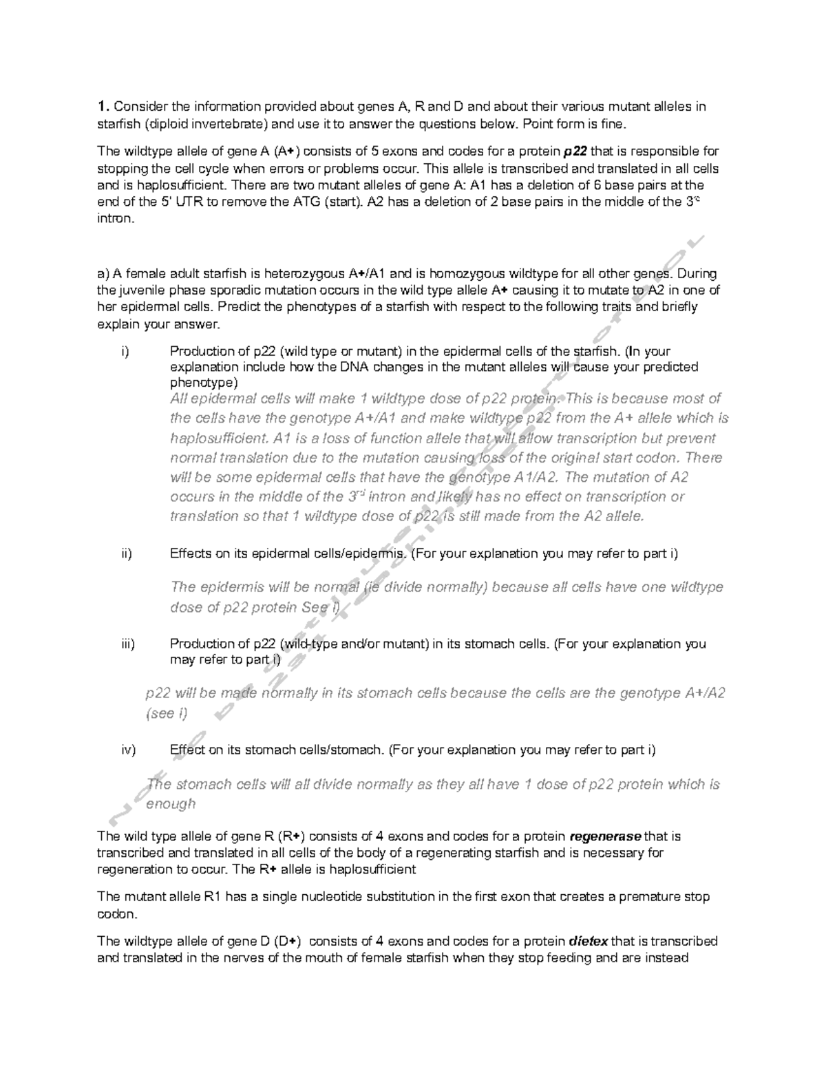 Starfish review problem answer key - Warning: TT: undefined function: 32 1. Consider the ...