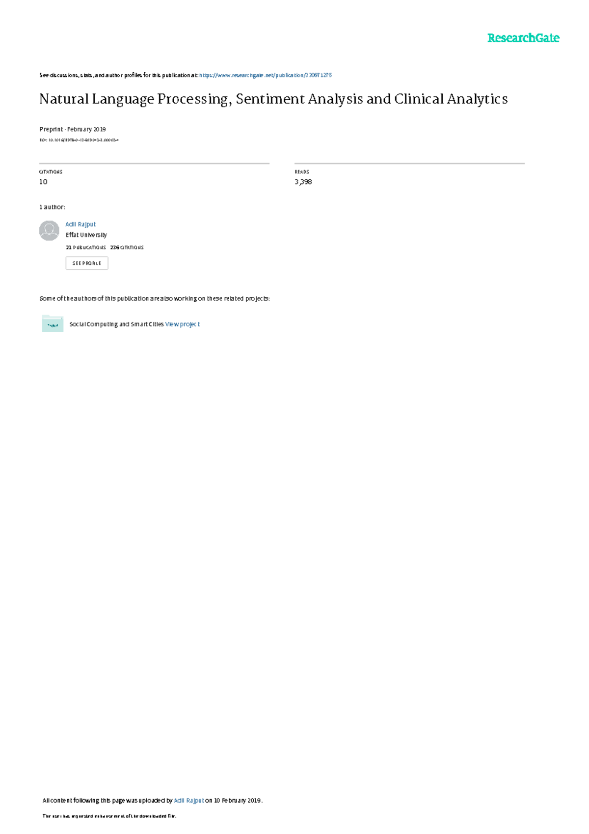 Natural Language Processing Sentiment Analysis and - See discussions ...