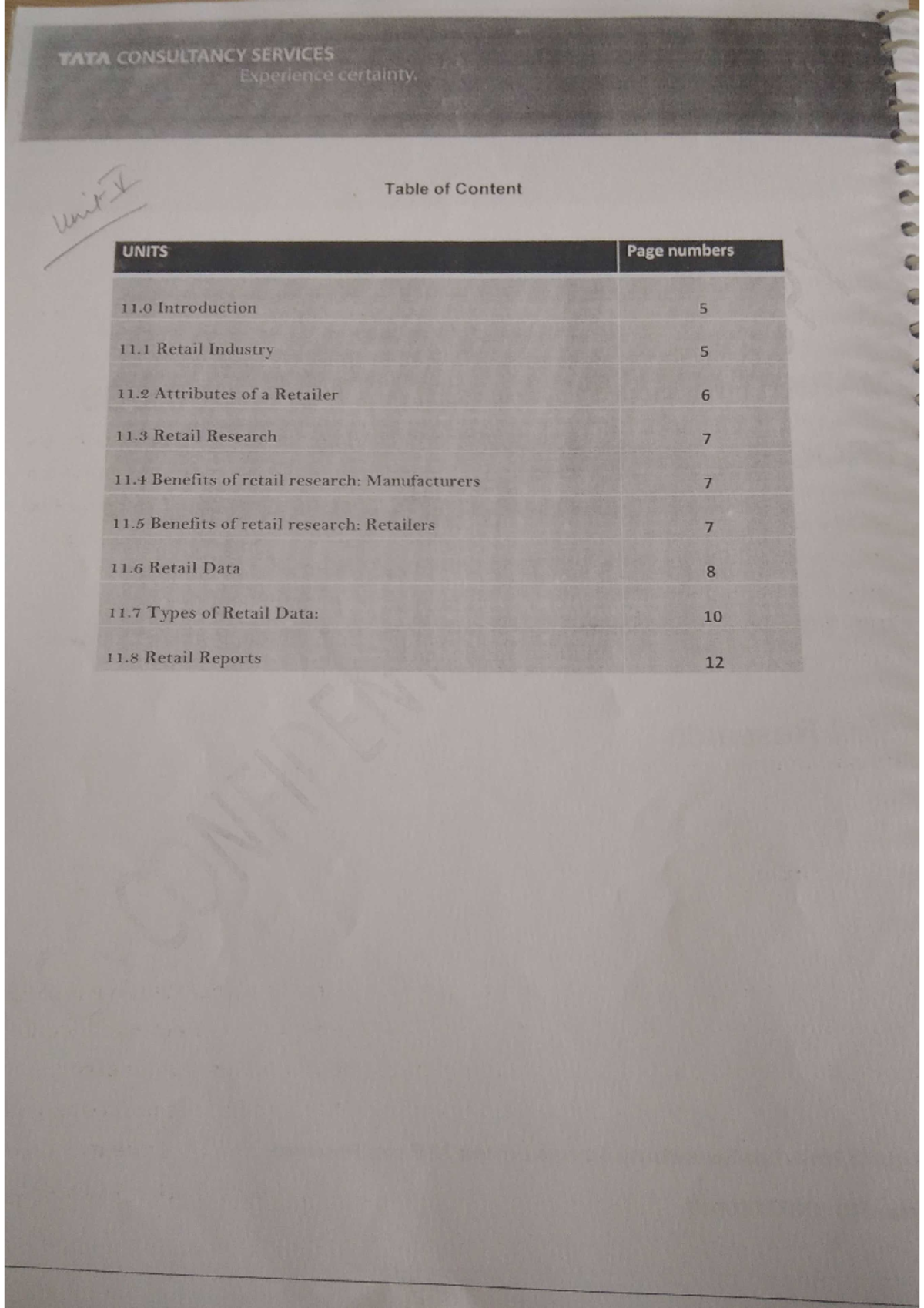 Retail research - Sathyamoorthy - BCOM - Studocu