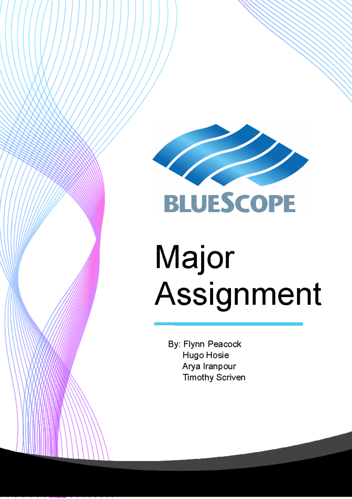 CMS Assignment - By: Flynn Peacock Hugo Hosie Arya Iranpour Timothy ...