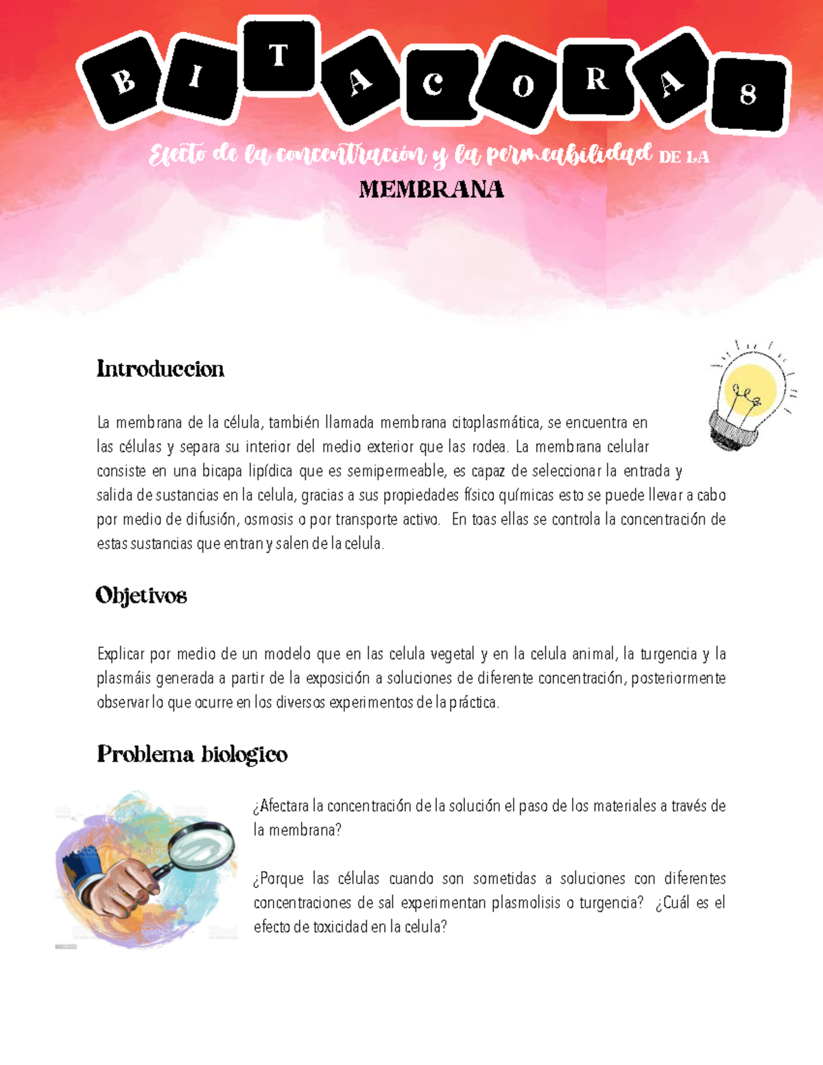 Bitacora 8 de biologia celular de eucariotes Encb - Biologia - IPN ...