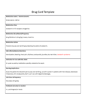 Active Learning Activities - Discharge Teaching 1. Split students up ...