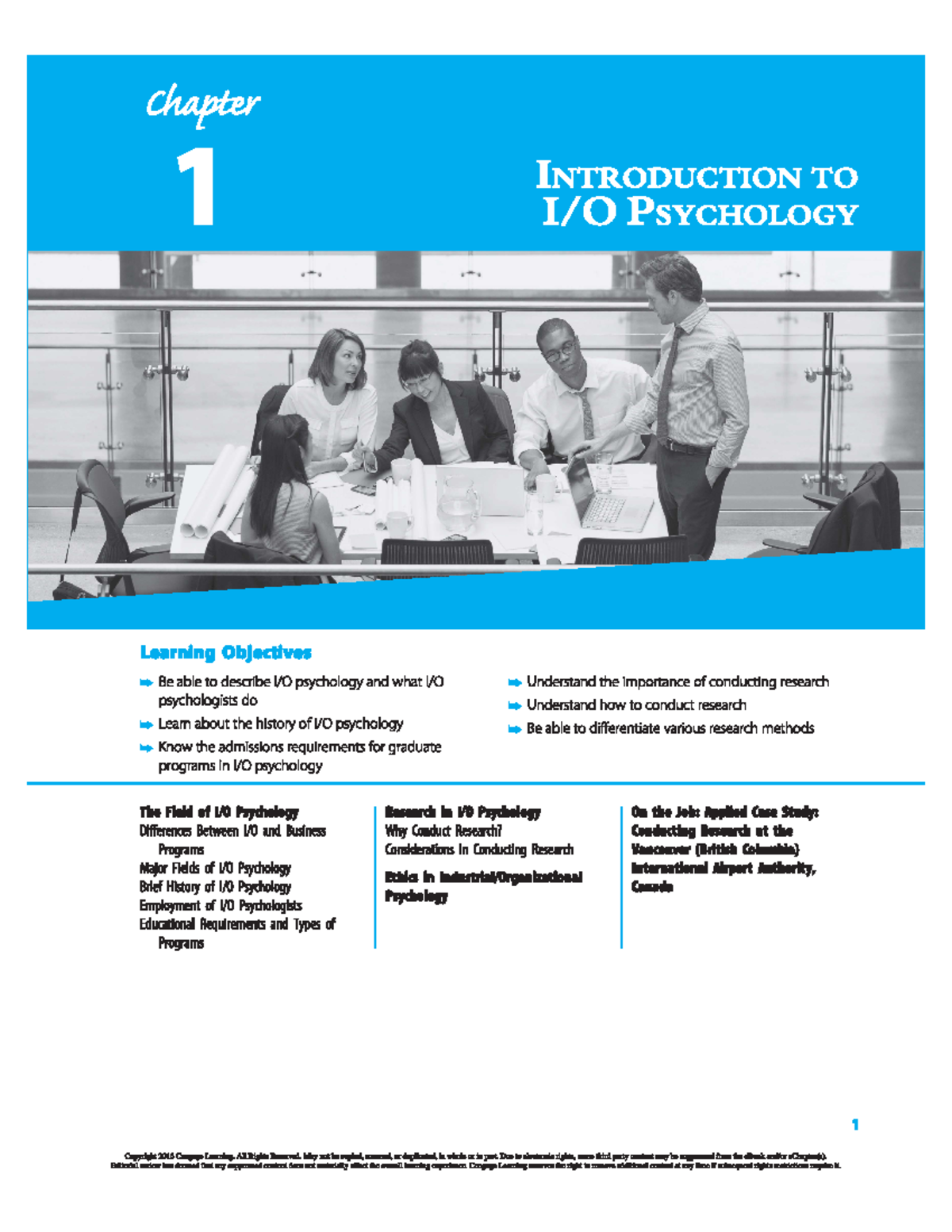 Chapter 1 Reference - Industrial Organizational Psychology - Studocu