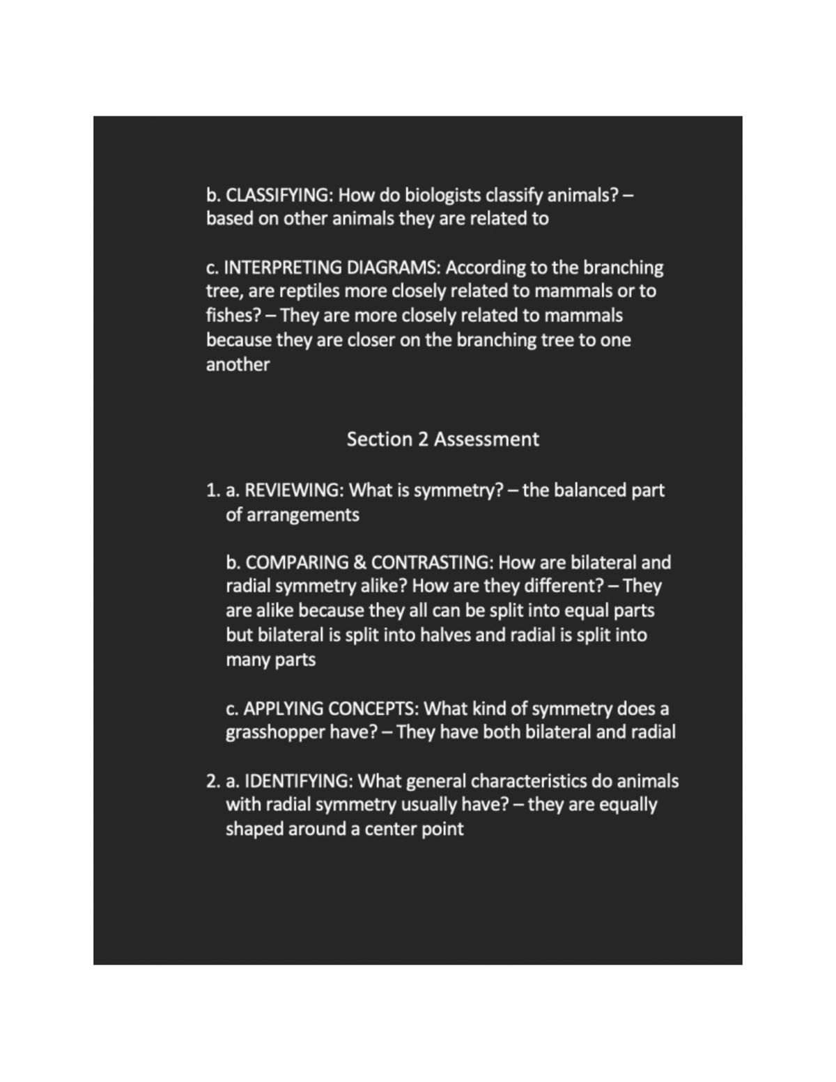 Chapter 1 Section 2 Assessment - PHSC 203 - Studocu