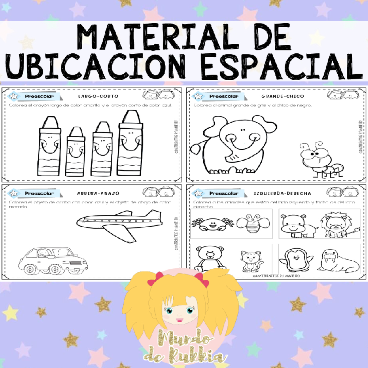 Actividades de ubicación espacial r - MATERIAL DE UBICACION ESPACIAL ...