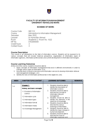 IMD236 Individual Project Oct 2023 - IMD236: INTRODUCTION TO REFERENCE ...