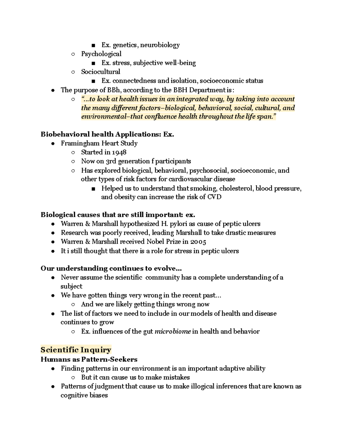Biobeh 9 - Mark Dingman Lecture - Ex. genetics, neurobiology ...