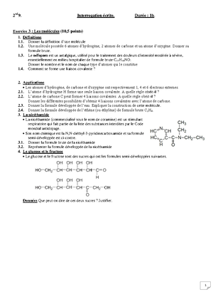 Chimie DES Solutions - chimie des solitutions - Studocu