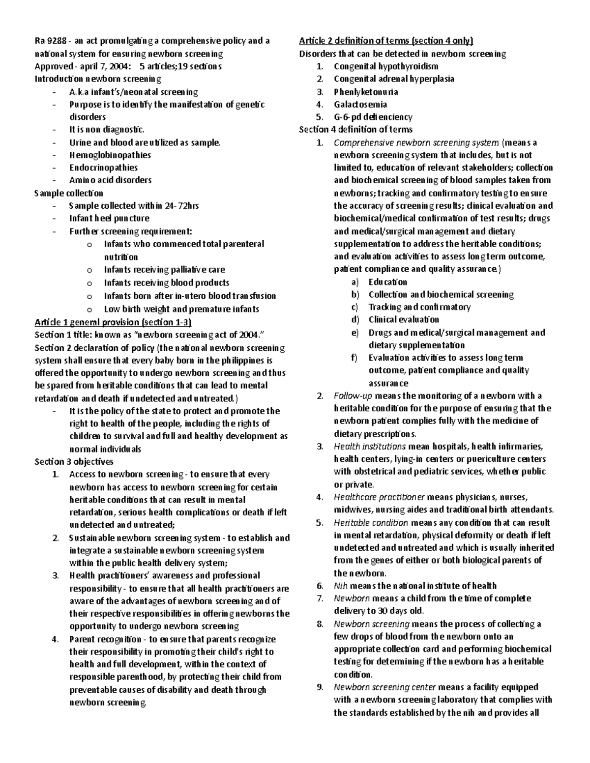 RA 9288 - ra 9288 - Ra 9288 - an act promulgating a comprehensive ...