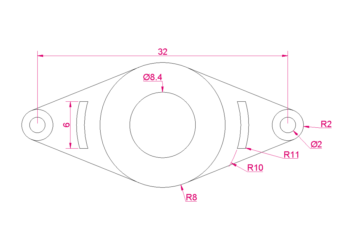 Drawing 6-Model - engineering practices and practical - engineering mathematics - Ø - R - R R R ...
