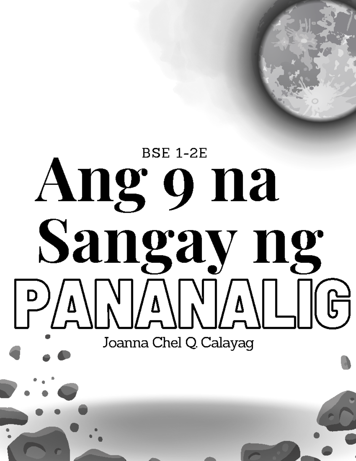 Ang 9 na Sangay ng Pananalig - Ang 9 na Sangay ng PANANALIG Joanna Chel ...
