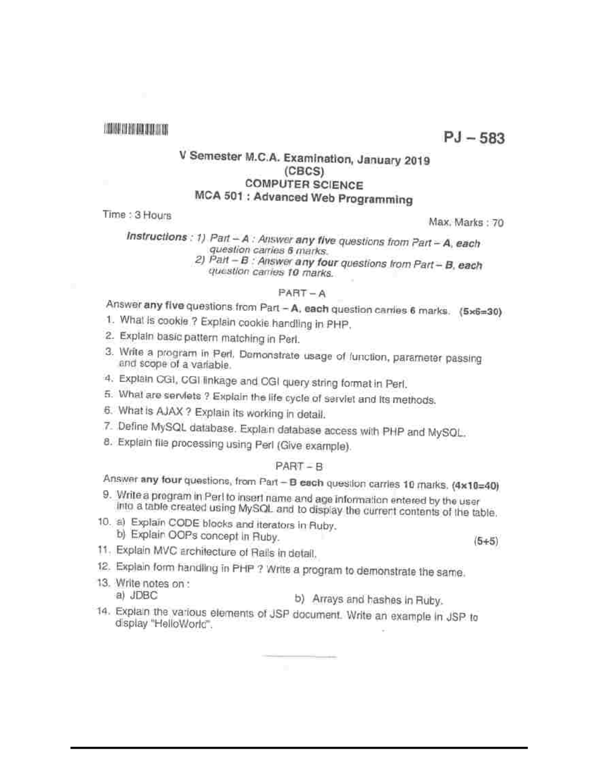 Ai - new syllabus - Bachelor of computer applications - Studocu