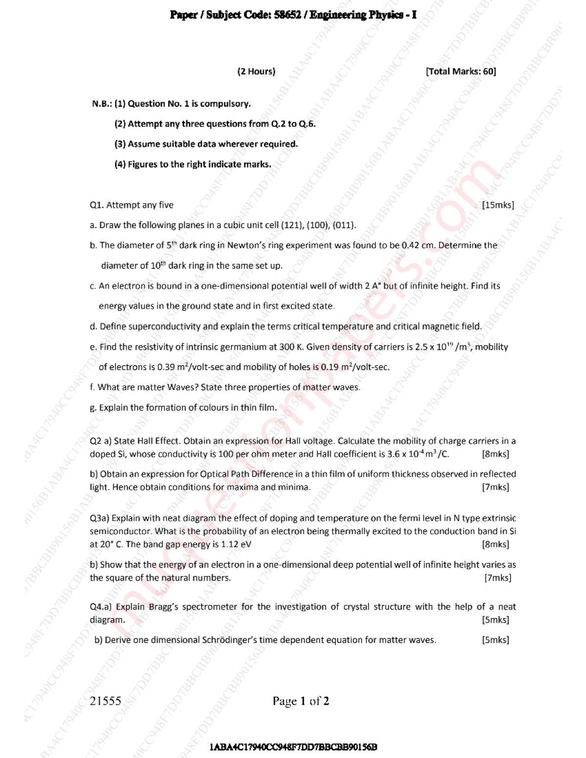 Be first-year-engineering semester-1 2022 december engineering-physics-i-phy1rev-2019 c-scheme ...