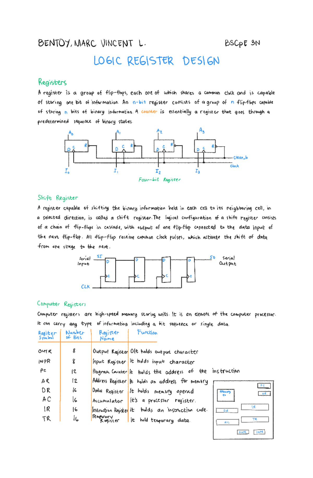Logic Register Design - Engineering - Studocu