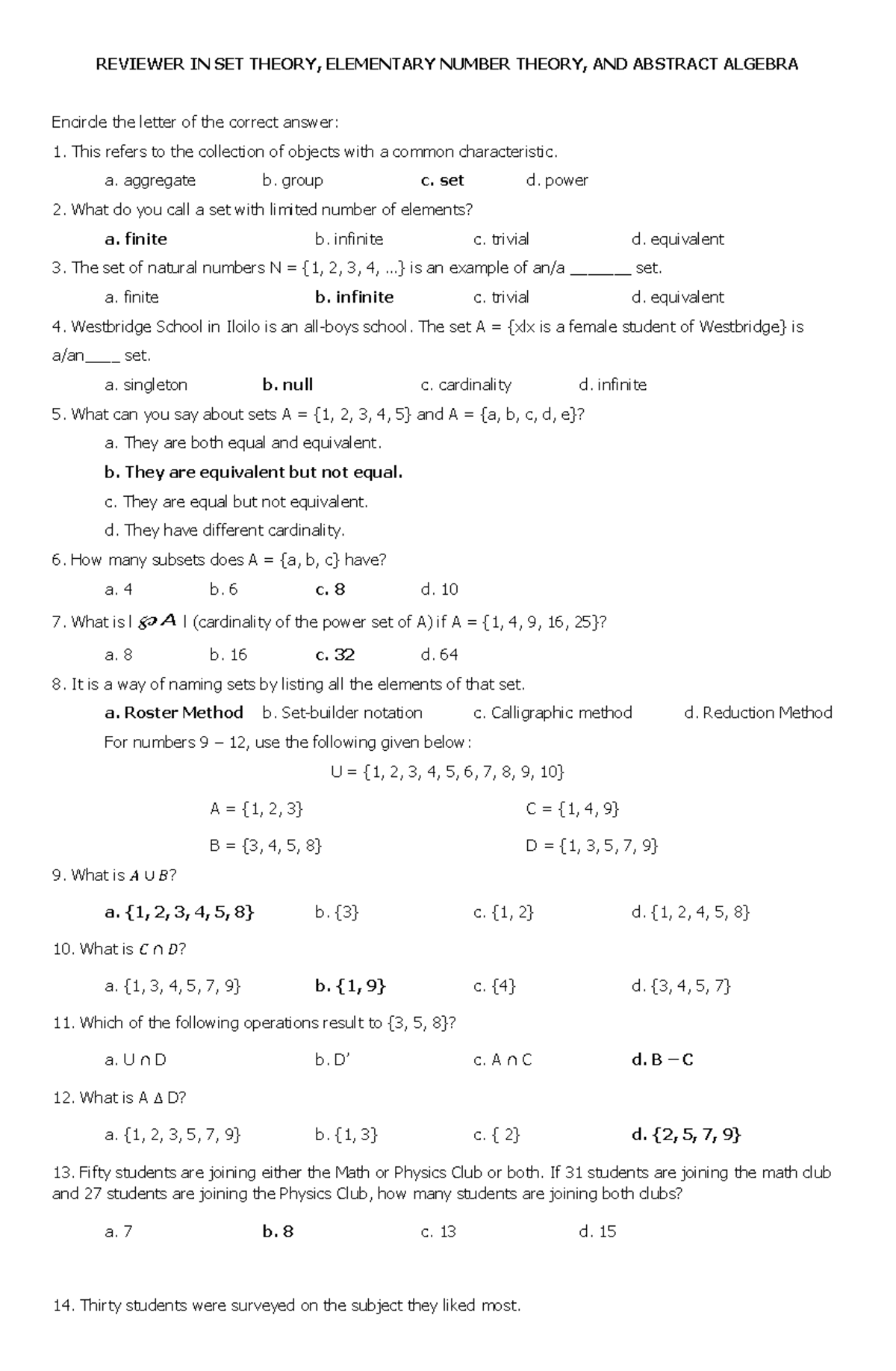 Anskeyreviewer in Set Theory Elementary Number Theory Linear Algebra ...