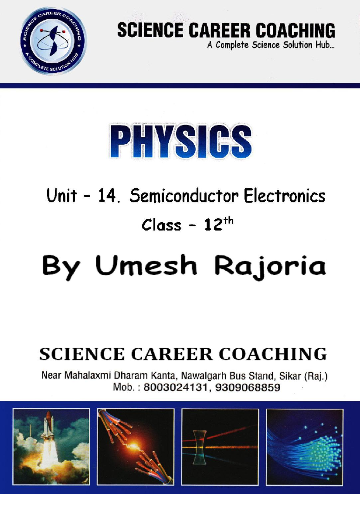 14 Semiconductor Devices-1 - physics class 12 - Studocu