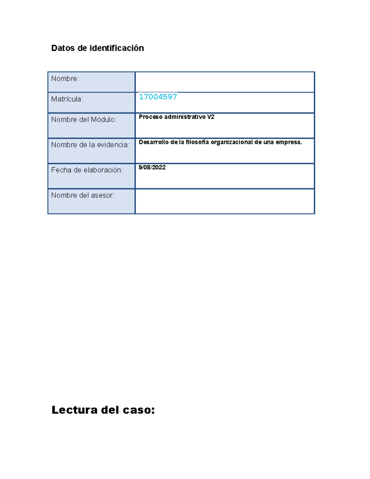 Gerardo rincon desarrollo de la filosofia - Datos de identificación ...
