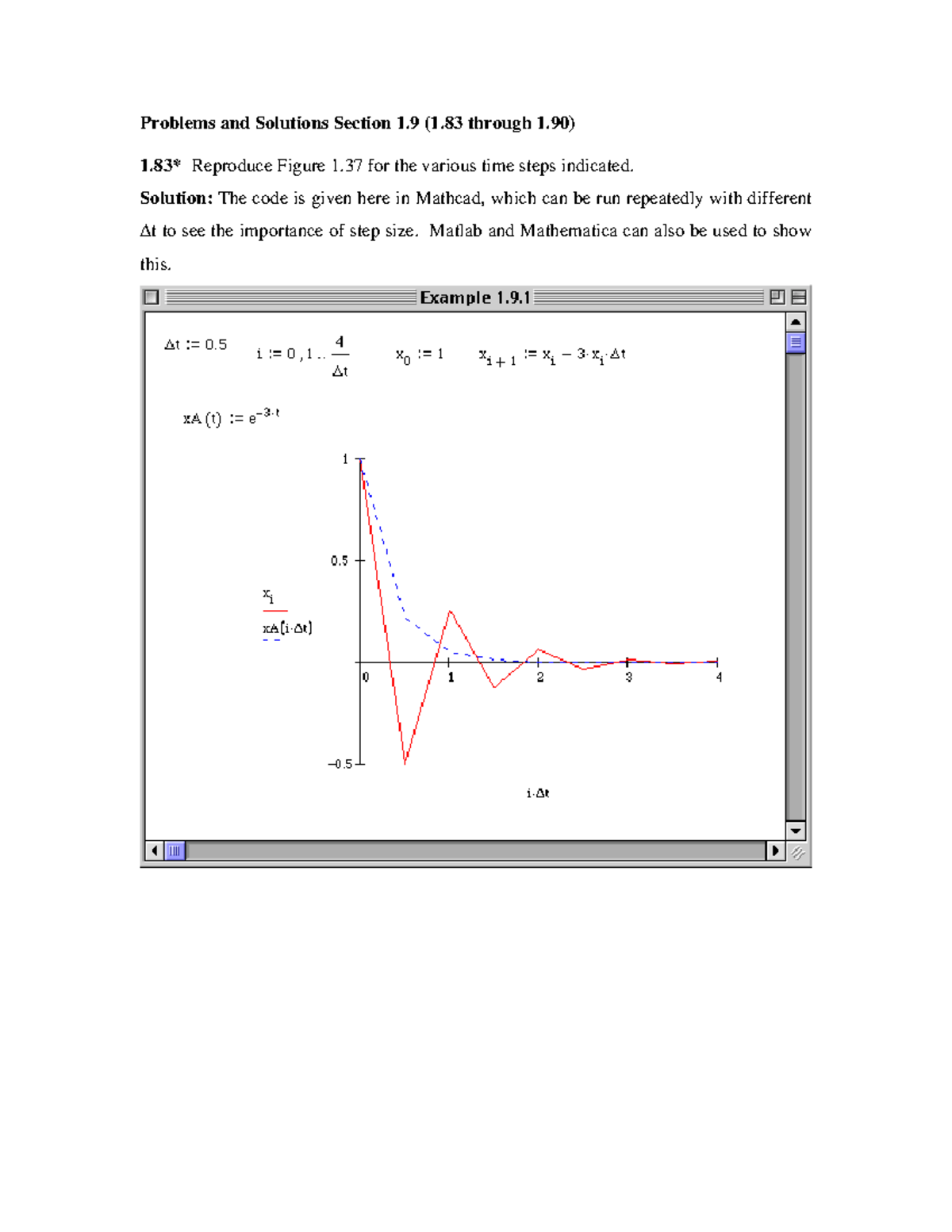 Sol Sec 1 - Problems and Solutions Section 1 (1 through 1) 1* Reproduce ...