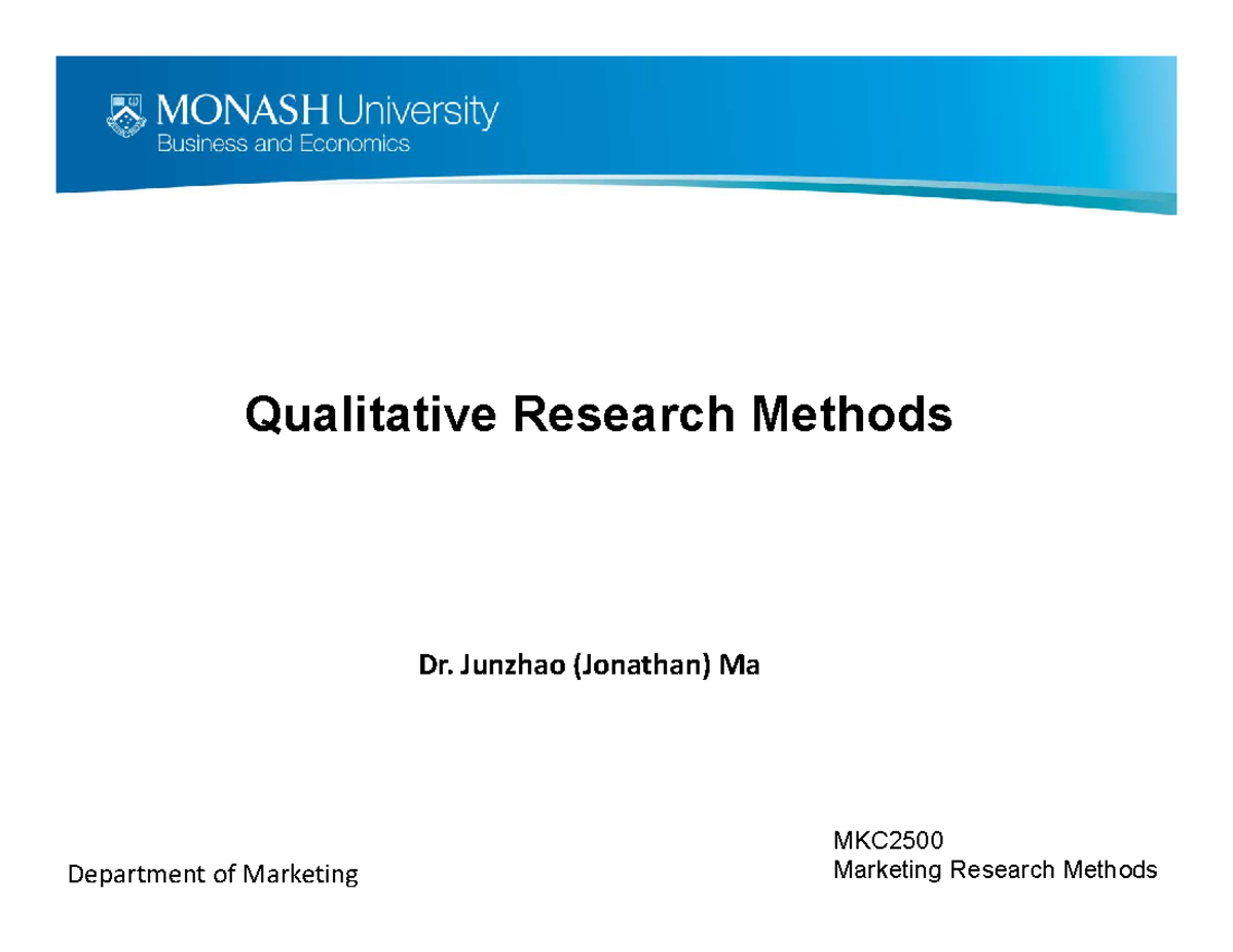 MKC2500 Week 04 Moodle Full Page - Qualitative Research Methods ...