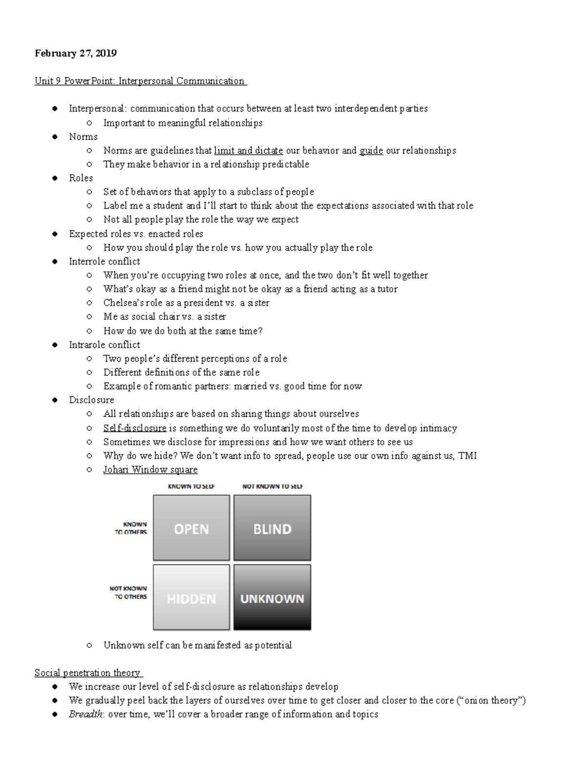 Exam 2 - S. Stifano, Instructor - February 27, 2019 Unit 9 PowerPoint ...