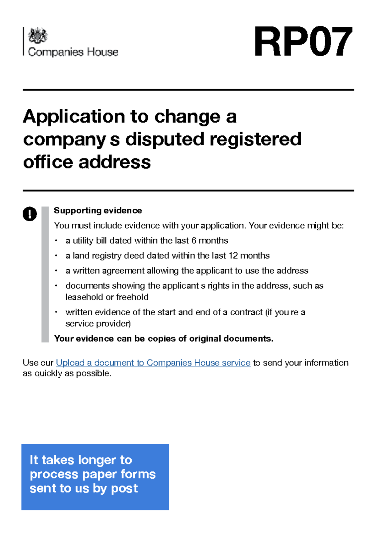 RP07 V2 - Changing Company Name - Application to change a company’s ...