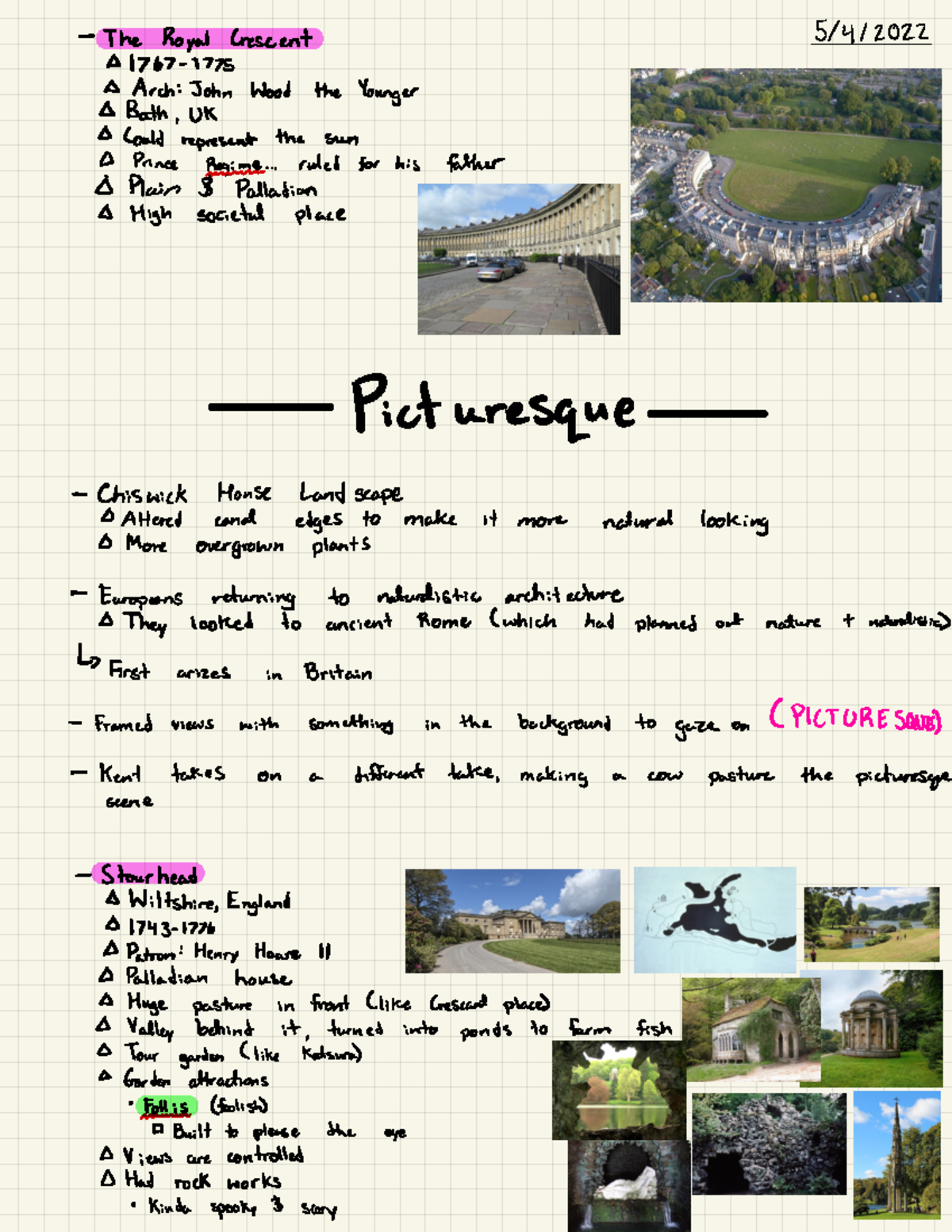 Arch Society 143 Part6 - Taught by Mark Brack - The Royal Crescent 5/4 ...