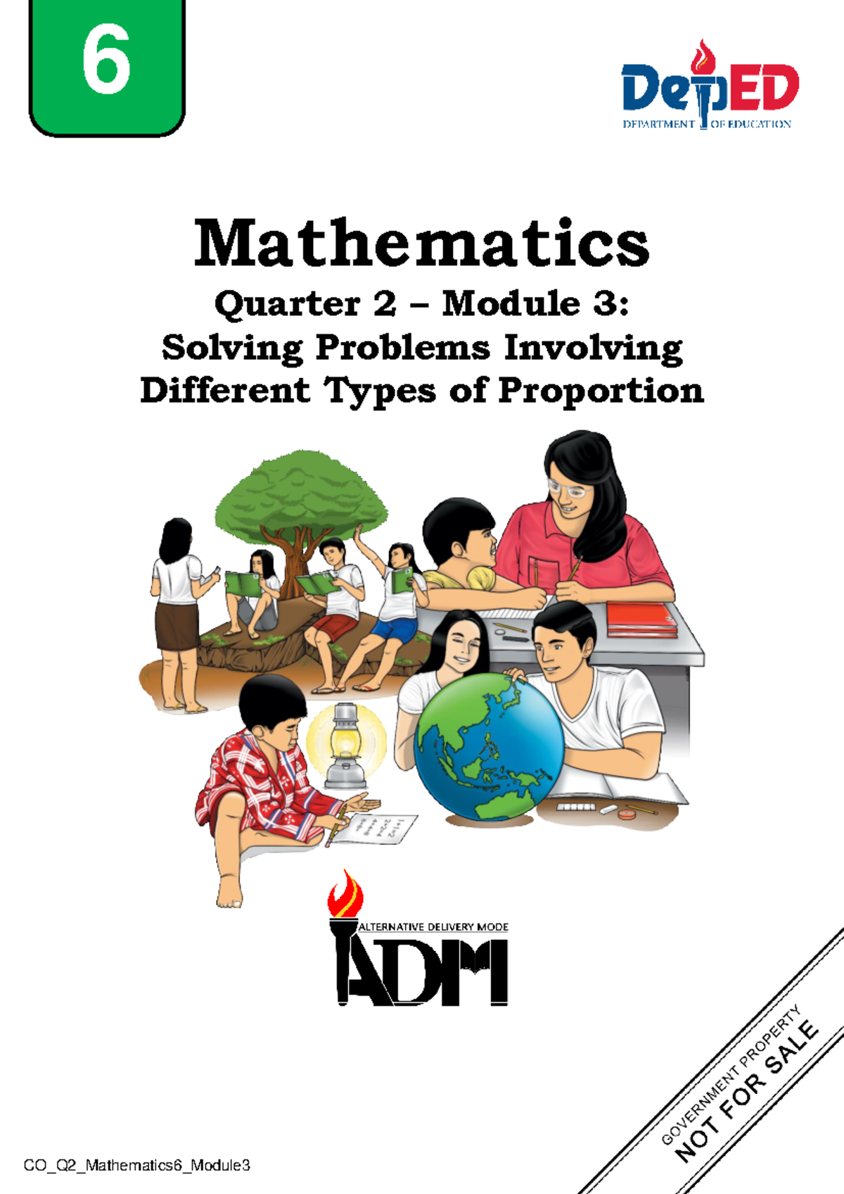 Math G6 Q2 Mod3 v2 - Introduction to fraction, decimal, and percentage ...