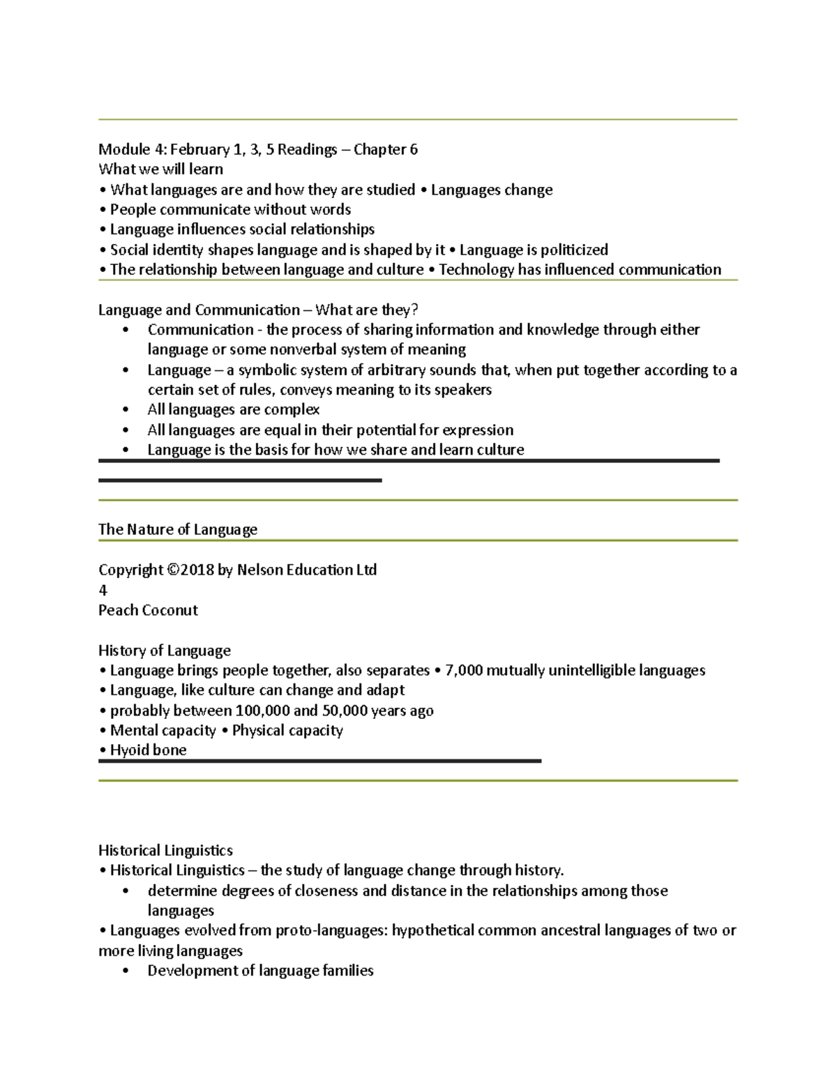 Anthro 111 module 4 powerpoint notes - Module 4: February 1, 3, 5 ...