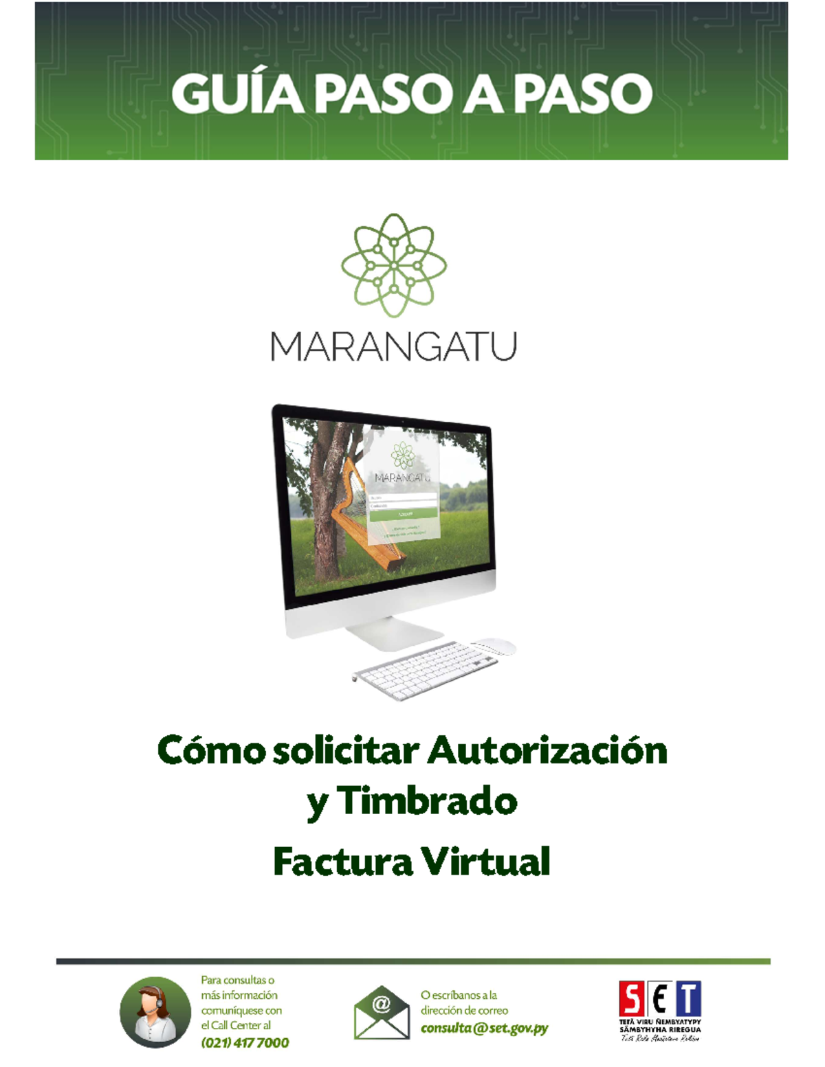 Guias paso a paso Nuevo Marangatu - Cómo solicitar Autorización y ...