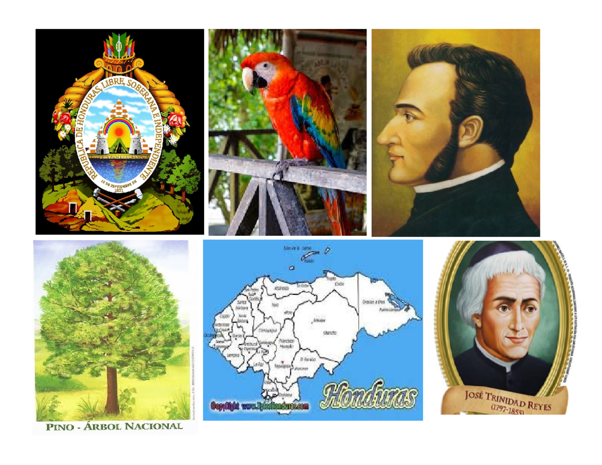 Simbolos menores - Historia de Honduras - Studocu