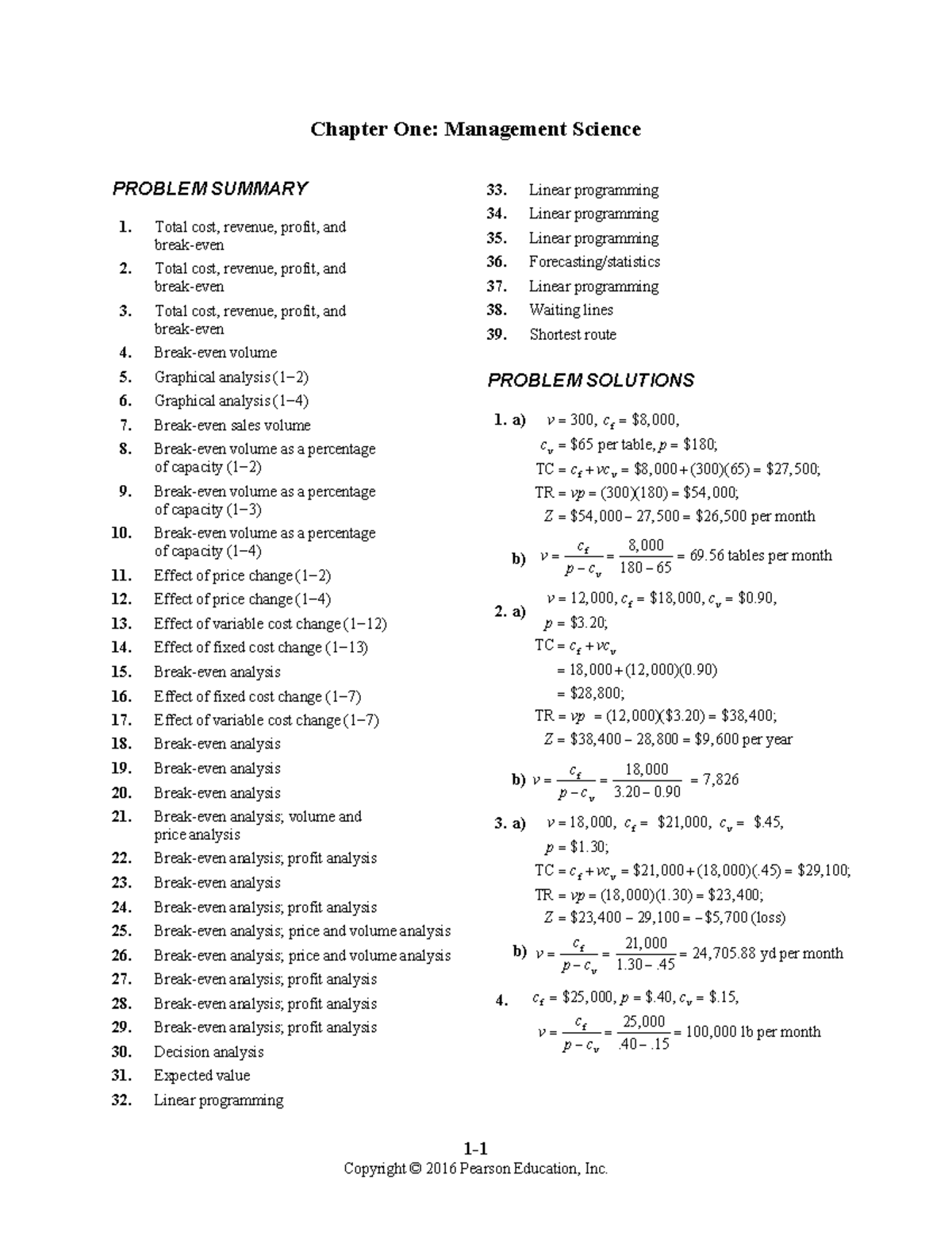 Chap 2 engineering management techniques chapter 1 notes - 1- Chapter ...