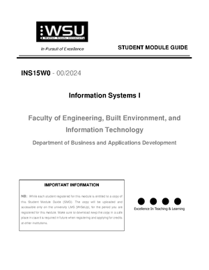 System Software - WSU - Information Technology - Studocu