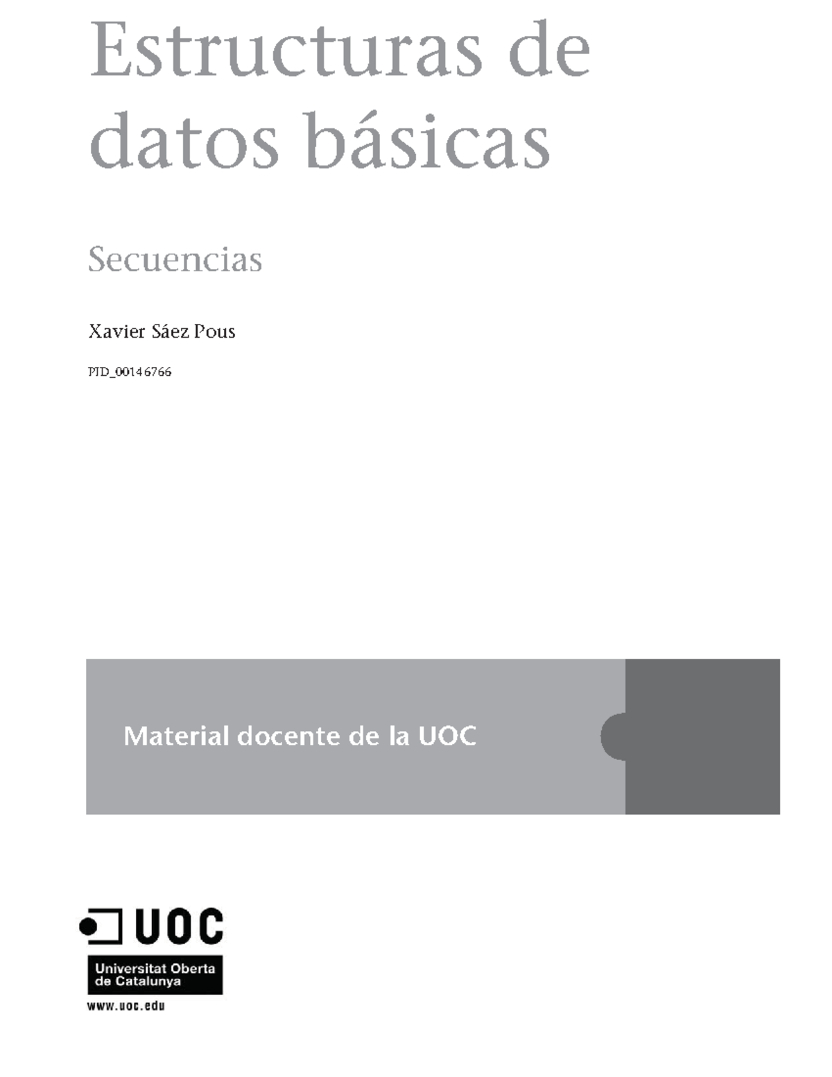 Resumen Estructura de computadores: Estructuras de datos basicas secuencias - Estructuras de ...